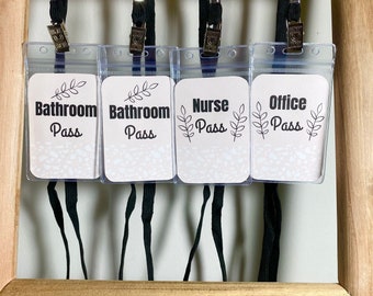 Hall Passes - Etsy