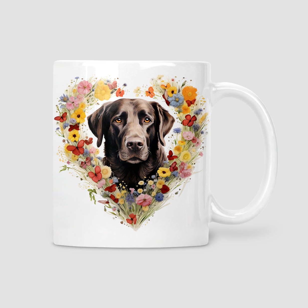 Chocolate Labrador Mug, Mother's Day Gift, Birthday Gift, Labrador Mum ...