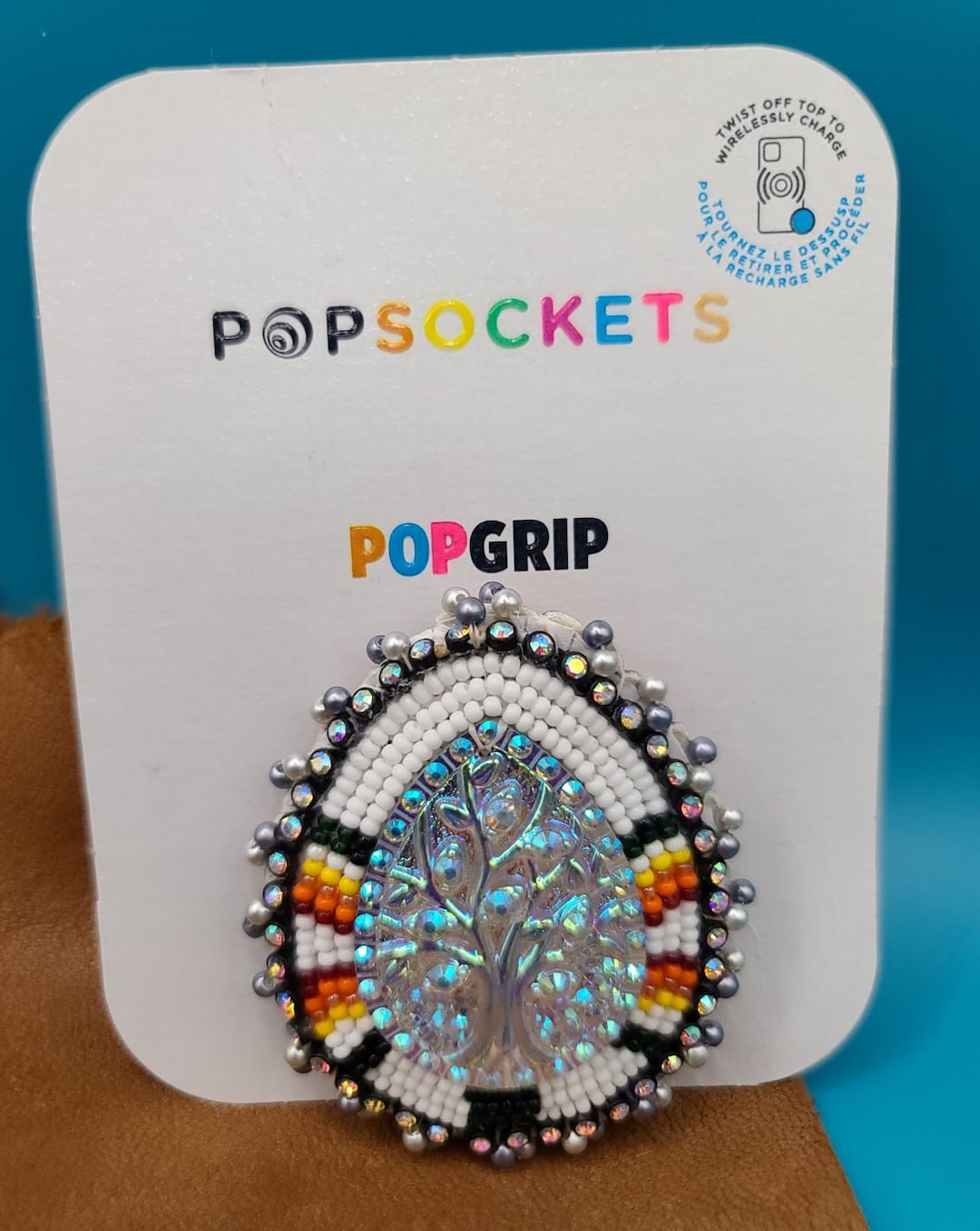 Pop Sockets Native American Indian Handmade With Cabochons and Beads ...