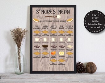Smores Bar Sign - Etsy