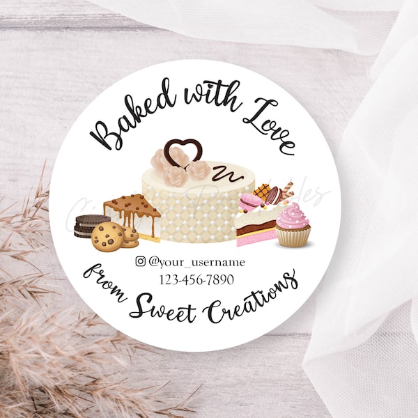 Baking Labels - Etsy