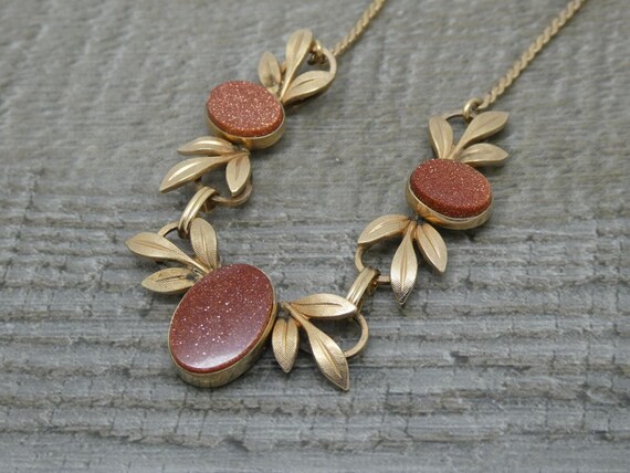 Stunning Vintage Vandell 12K Gold Filled Sandstone Pe… - Gem