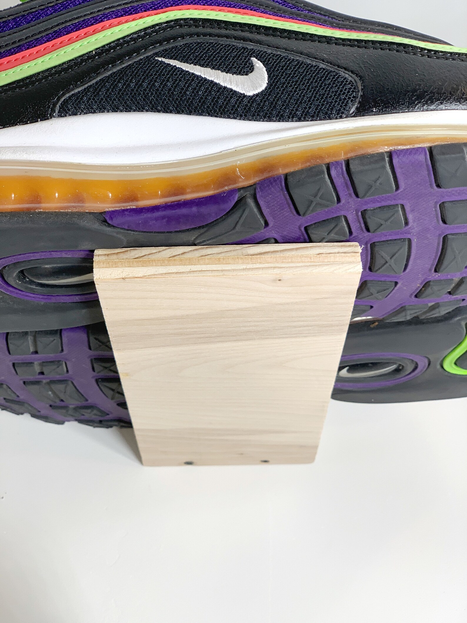 Shoe Shelves set of 5 Natural Hardwood Shoe Display Simple - Etsy