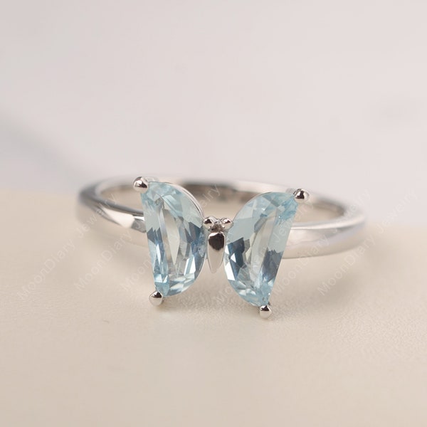 Butterfly Ring - Etsy