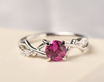 Branch Ruby Ring - Etsy