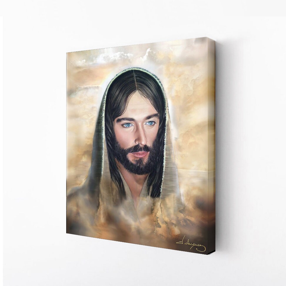 Jesus Wept Painting High Quality Canvas Print Jesus - Etsy
