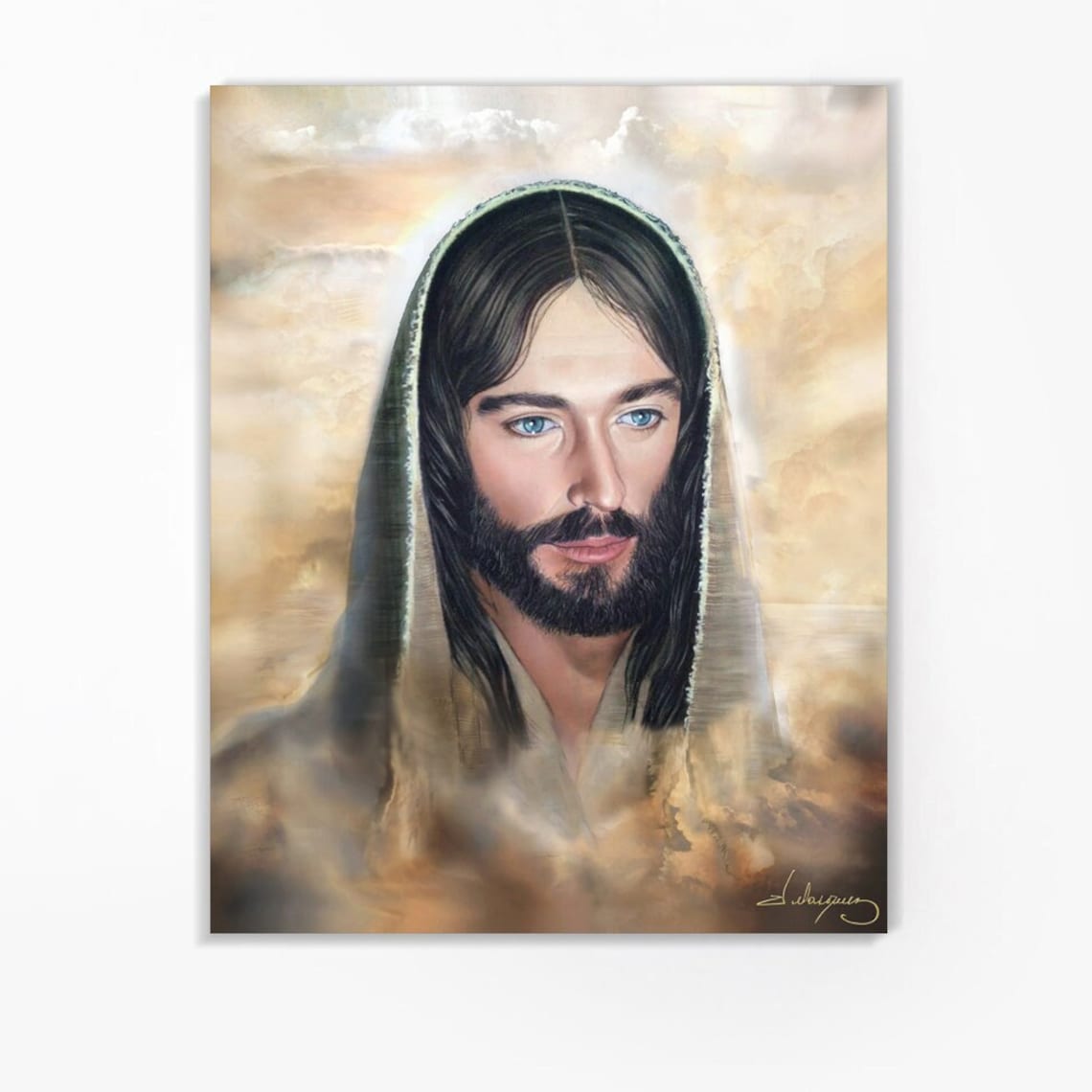 Jesus Wept Painting High Quality Canvas Print Jesus - Etsy