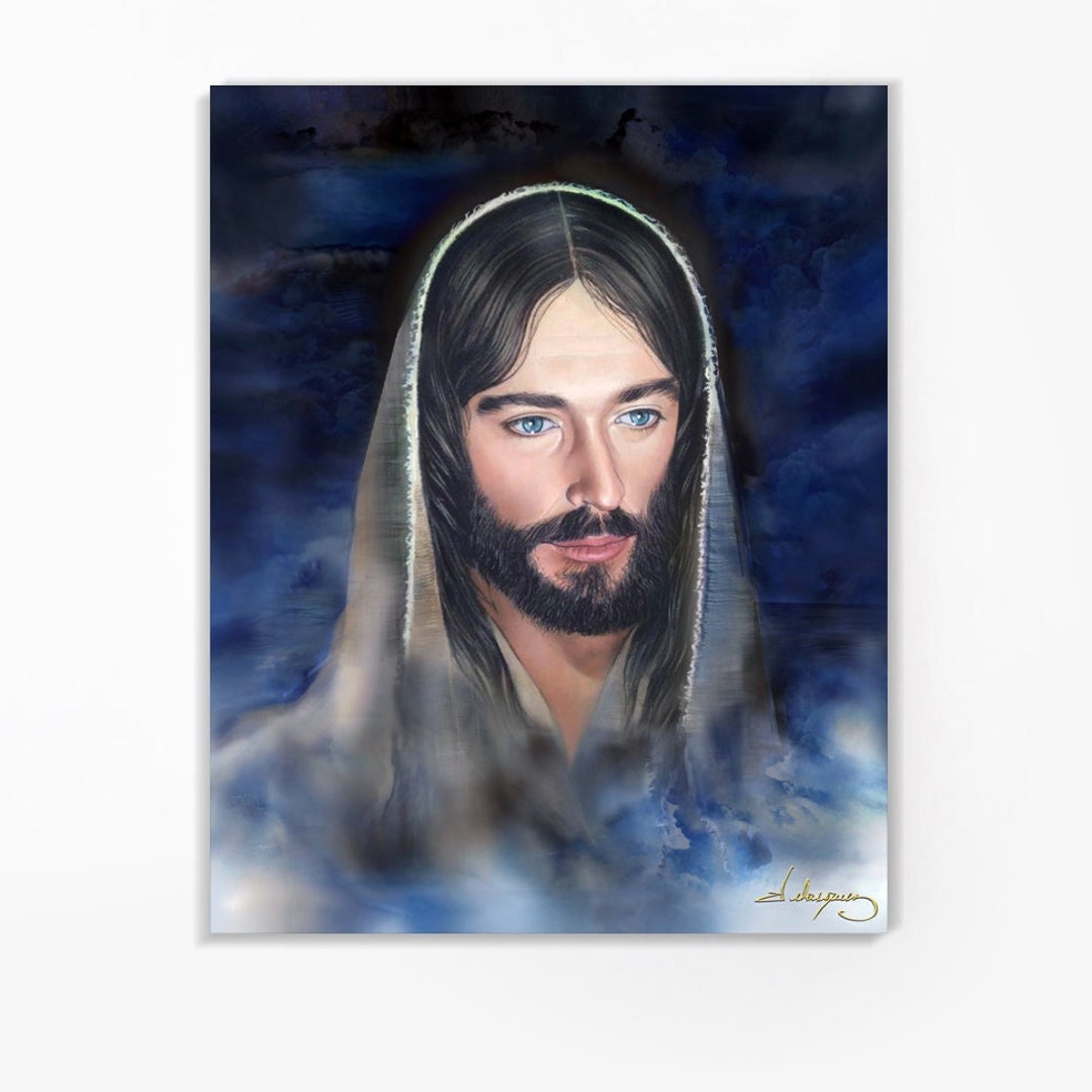 Jesus Canvas Print Painting High Quality Canvas Print Jesus Portrait ...