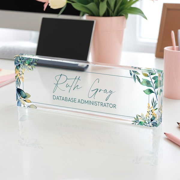 Name Plate - Etsy