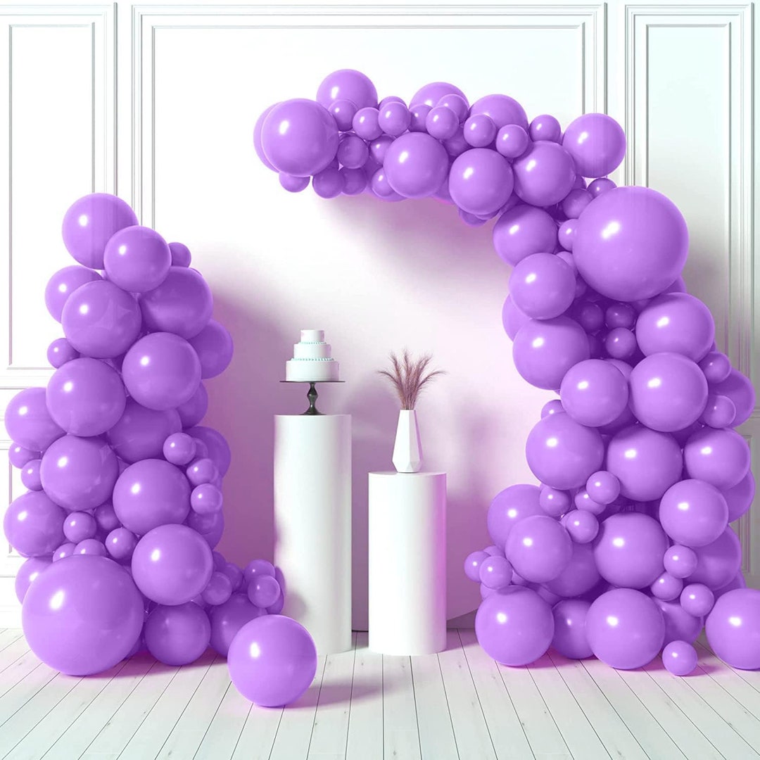 Purple Balloons Arch Kit Purple Balloon Garland for - Etsy