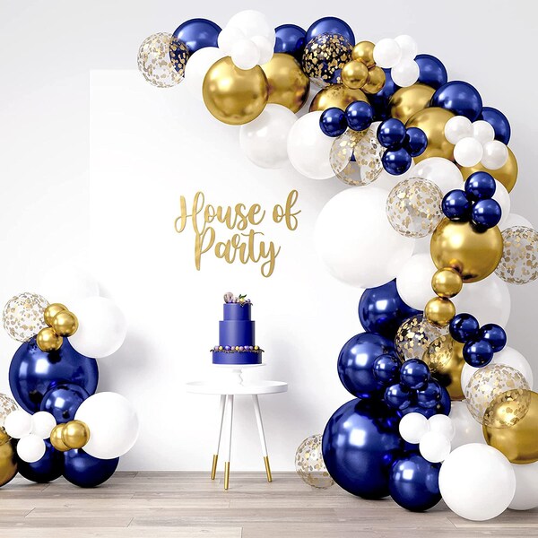 Navy Balloon Arch - Etsy