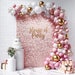 Rose Gold Shimmer Wall Backdrop 24 Panels Round Sequin - Etsy