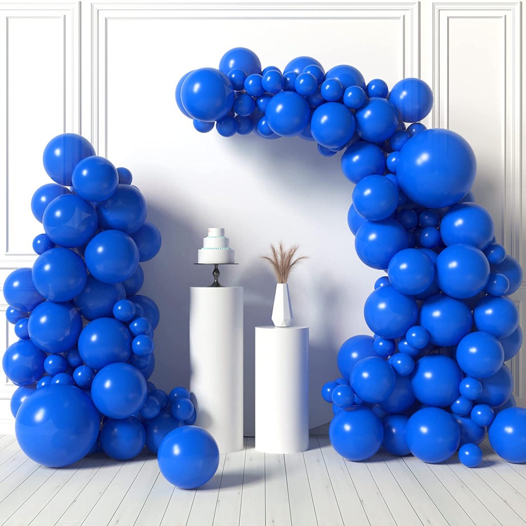 Royal Blue Balloons Royal Blue Balloon Garland Kit 5/12/18 - Etsy