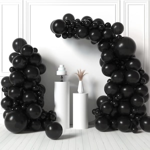 Pastel Gray Balloons - Grey Balloon Garland, 5/12/18 Inch Grey Balloons ...