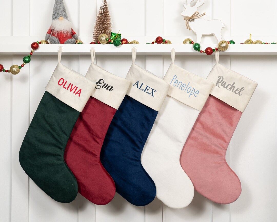 Personalized Christmas Stockings | Custom Holiday Stocking for Family ...