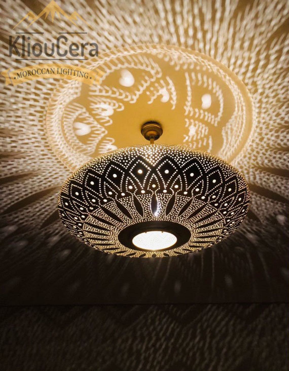 Modern Moroccan Pendant Lights, Ceiling Lamp Lantern Light Fixture ...