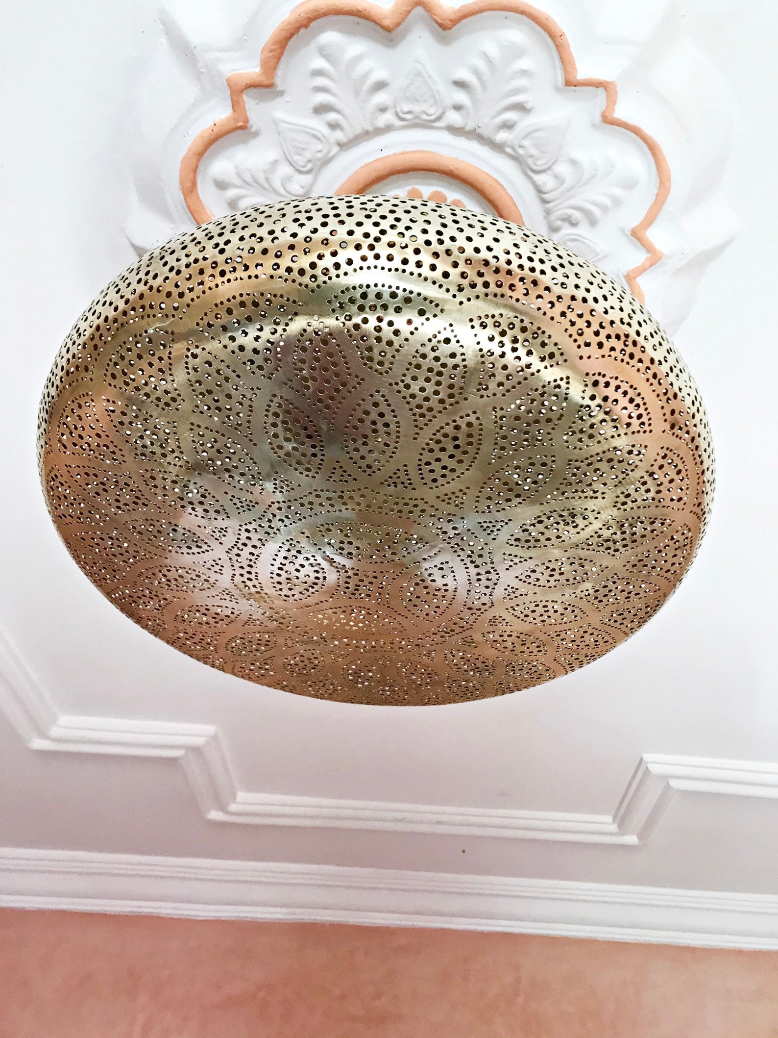 Moroccan Light Fixture Moroccan Pendant Light Handmade - Etsy