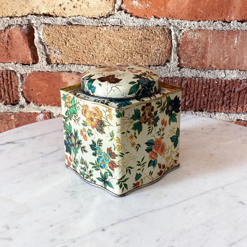 Vintage Tea Tins - Etsy