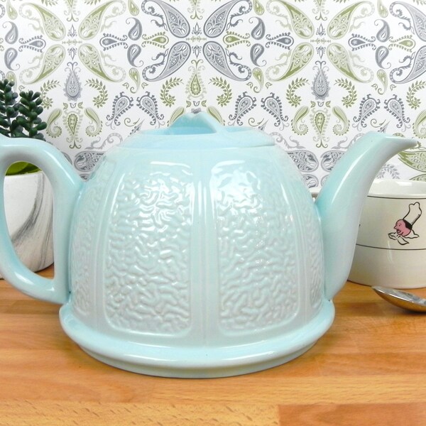 Blue Teapot - Etsy
