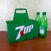7 UP Bottle Caddy Vintage Soft Drink Carrier Soda Bottle Holder - Etsy