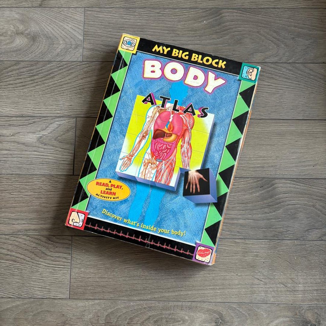 My Big Block Body Atlas | Read Play Learn Activity Kit | Anatomy ...