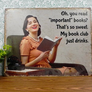 Retro Funny Signs | Humorous Tin Signs | Kitchen, Garage, Craftroom ...