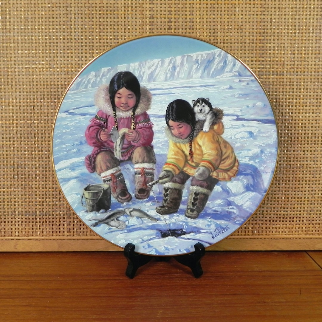 Nori Peter Collector Plate | Arctic Spring Collection | Patience Anna ...