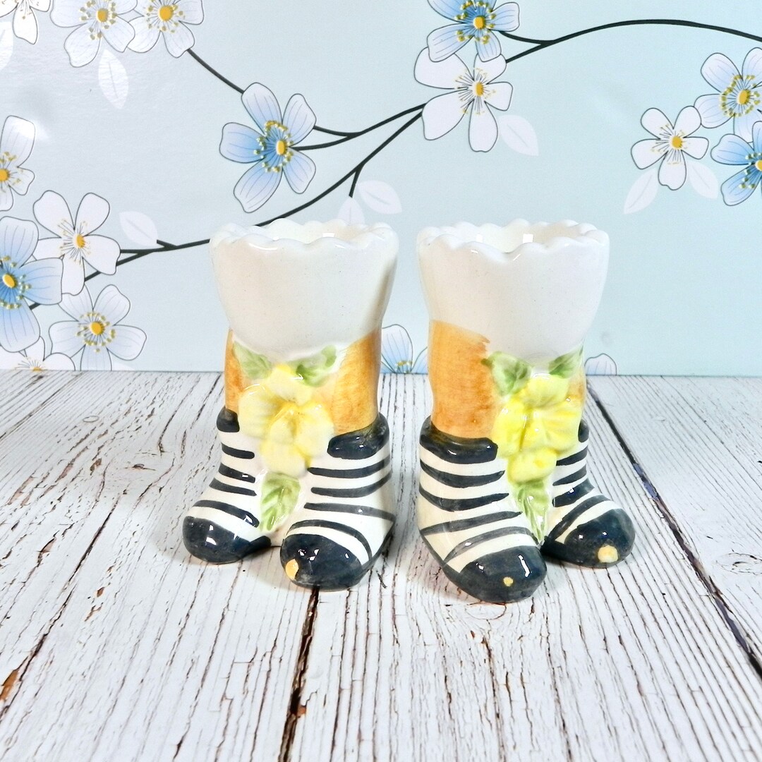 French Egg Cups Comical Legs With Stockings Soft Boiled Egg - Etsy
