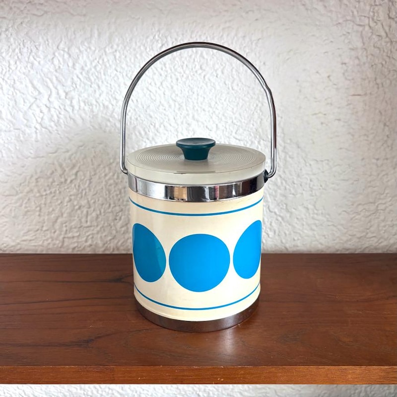 Turquoise Ice Bucket - Etsy