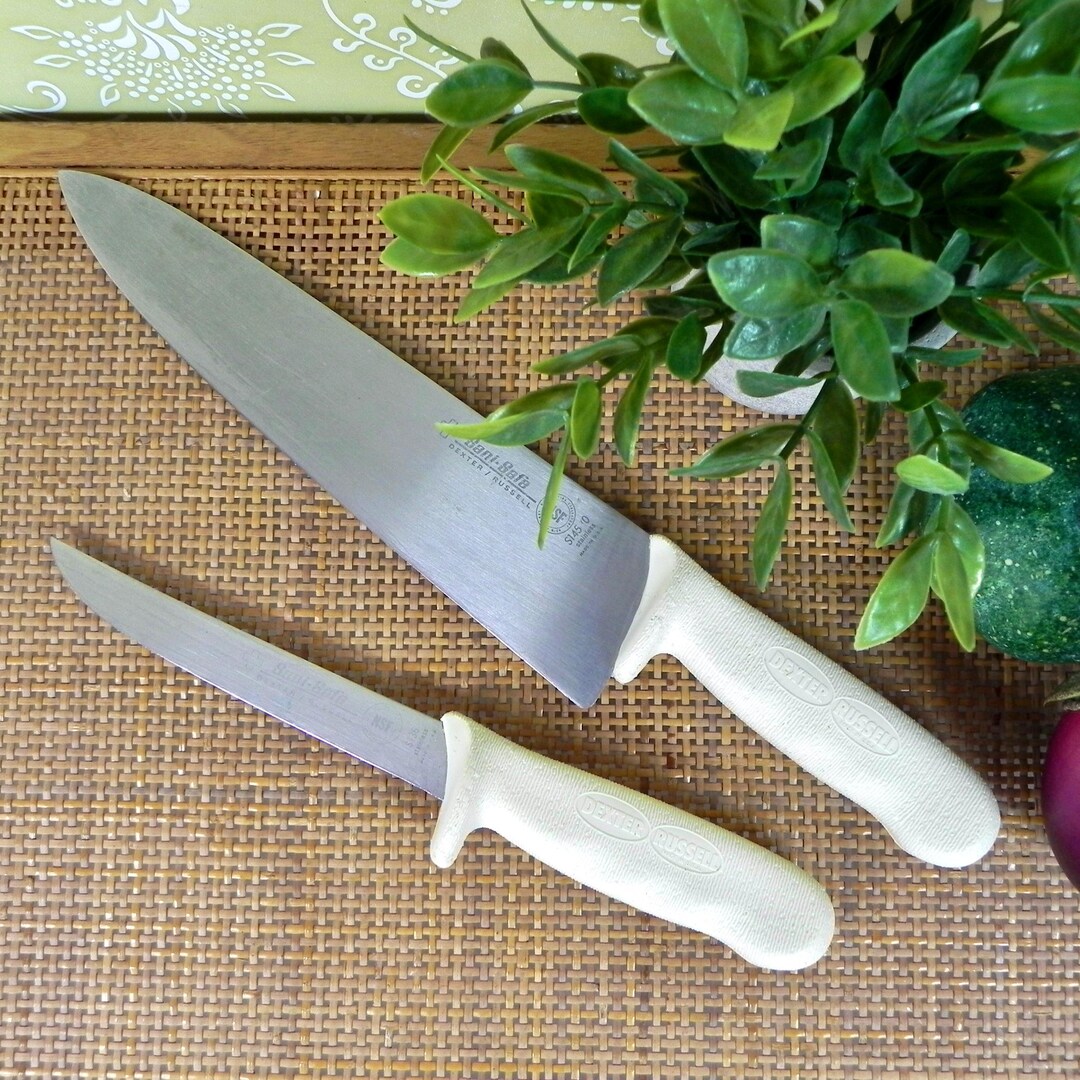 Dexter Russell Chef & Boning Knife With Textured Handle | Sani-safe ...