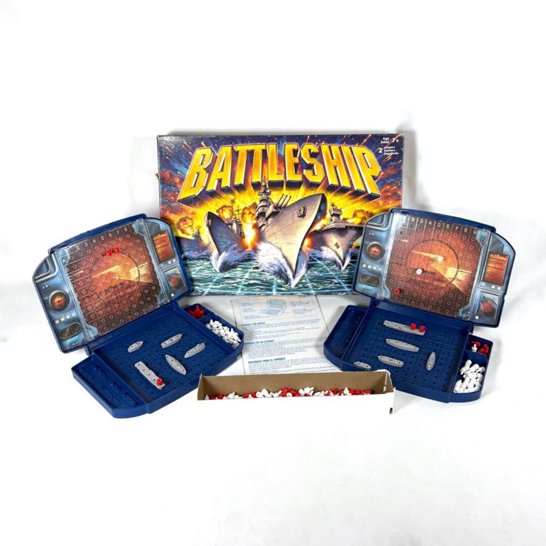 Battleship Board Game | COMPLETE | Vintage Classic Naval Combat Game ...
