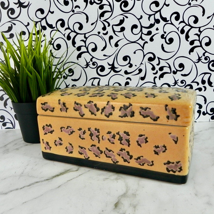 Cheetah jewelry box store
