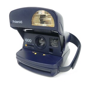 Polaroid 600 Express Blue Automatic Camera | EXCELLENT CONDITION ...