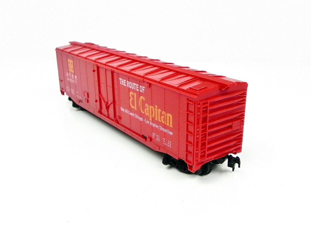 TYCO El Capitan Box Car | HO Scale Electric Train, 49277 - Etsy