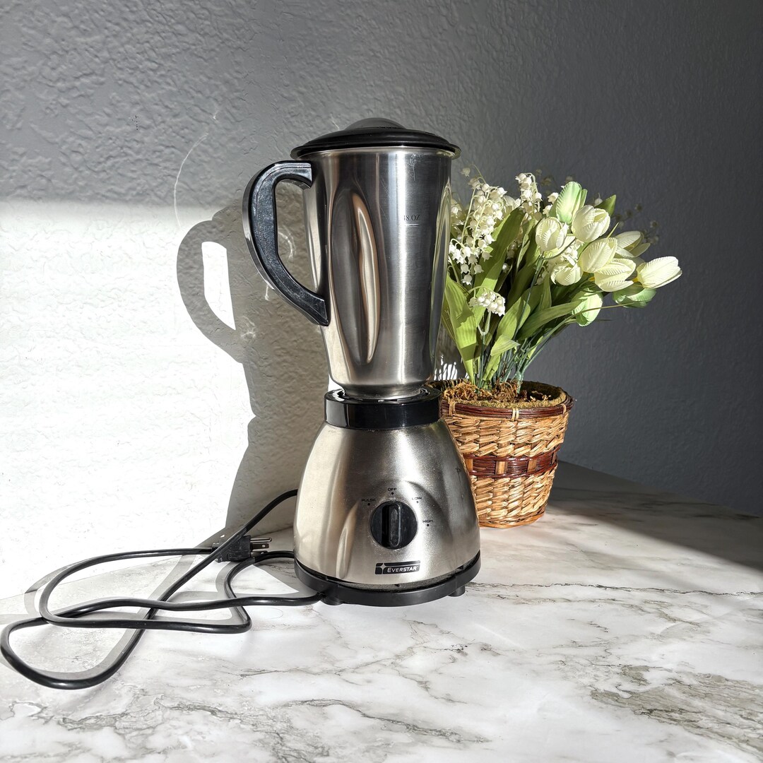 Vintage Stainless Steel 3-speed Blender | Retro Kitchen Appliance ...