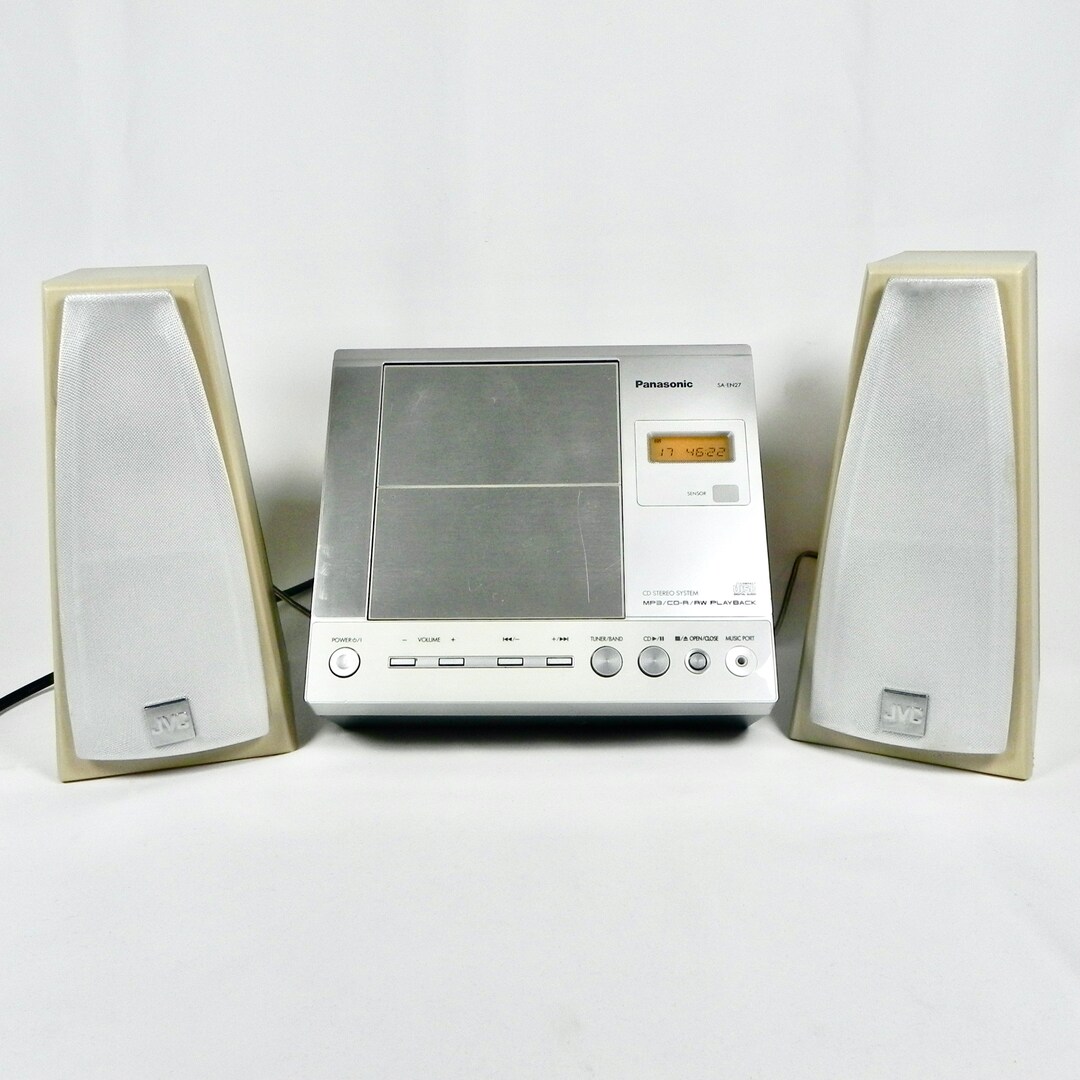 Panasonic SA-EN27 CD Stereo System Bookshelf Compact Disk / Radio With ...