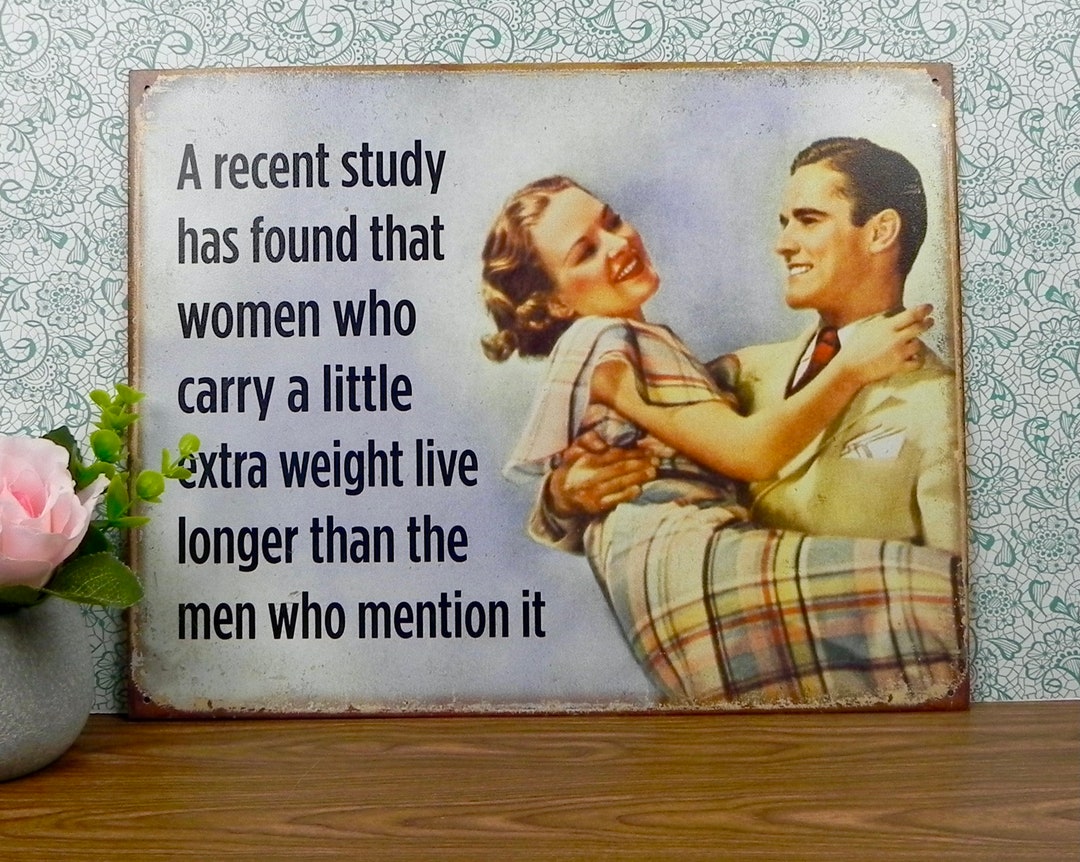 Retro Funny Signs | Humorous Tin Signs | Kitchen, Garage, Craftroom ...