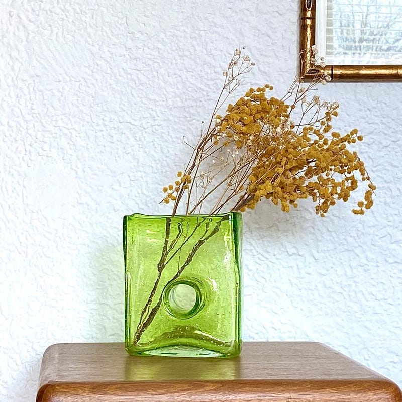 Square Vase - Etsy
