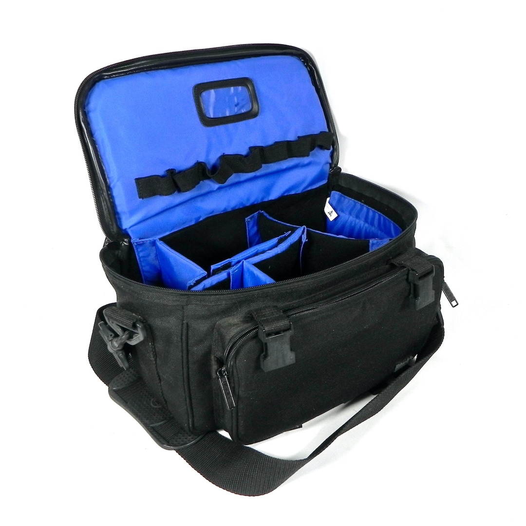 Vintage Large Camera Bag Cross-body Padded Bag With Adjustable Shoulder ...