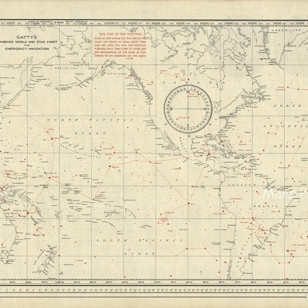 Star Chart Navigation - Etsy