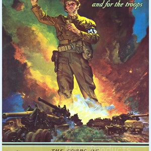 1942 WW2 Military Police Vintage Style US Army Poster - Etsy