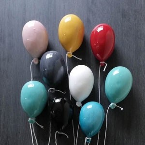 Creative Ceramic Balloon Wall Hanging | Etsy