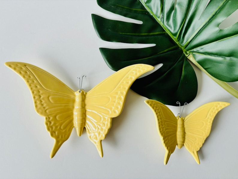 Ceramic Butterfly | Decorative Butterfly | Hand Painted Ceramic ...