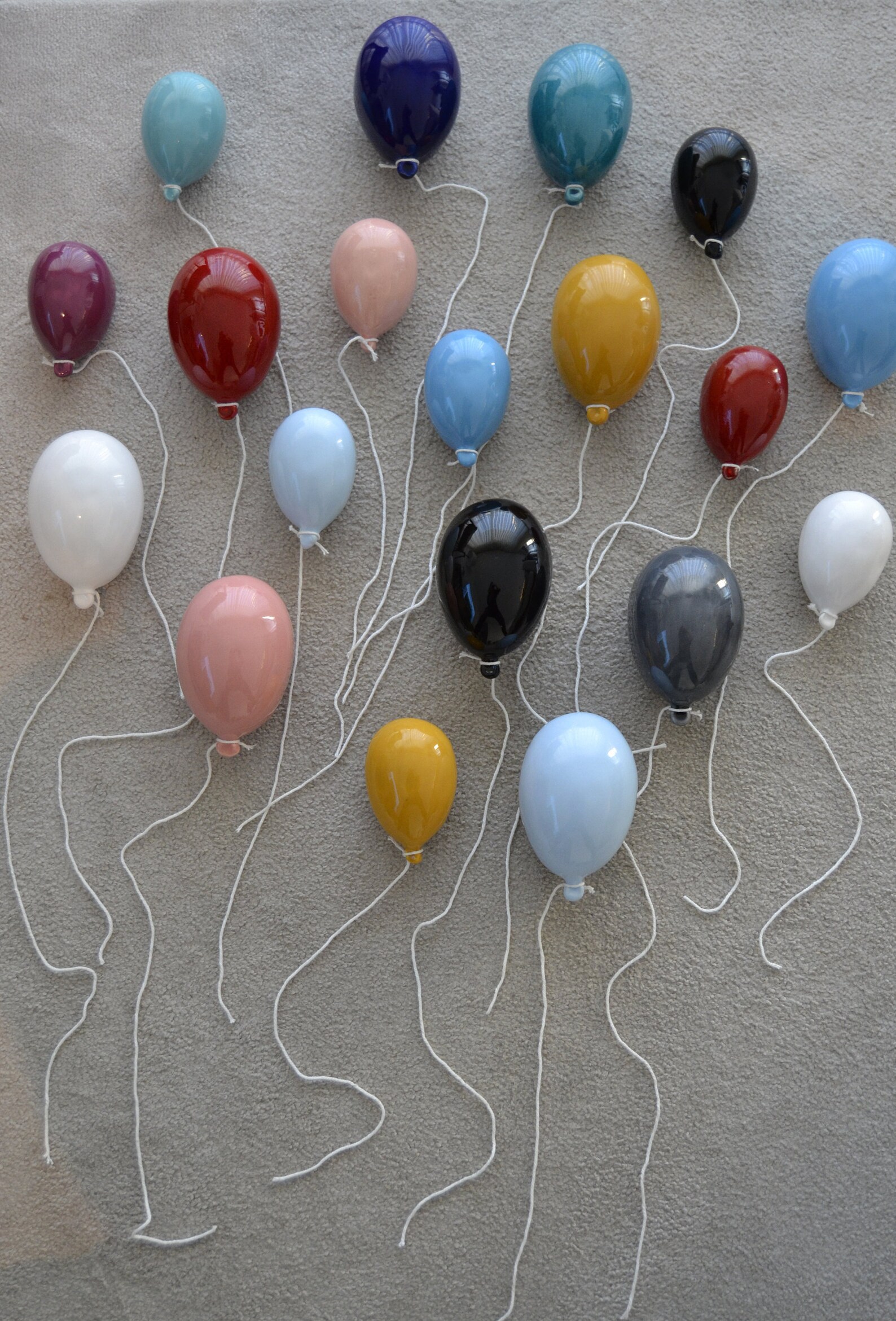 Creative Ceramic Balloon Wall Hanging | Etsy