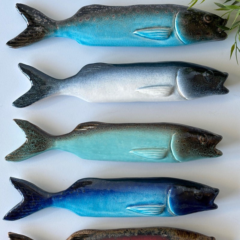Ceramic Fish Wall Art - Etsy
