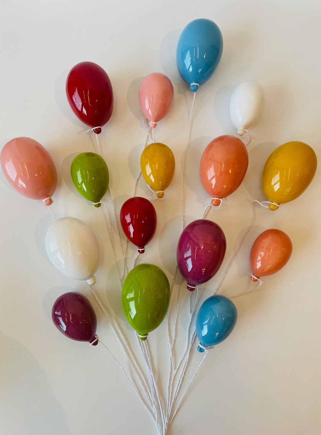Creative Ceramic Balloon Wall Hanging - Etsy