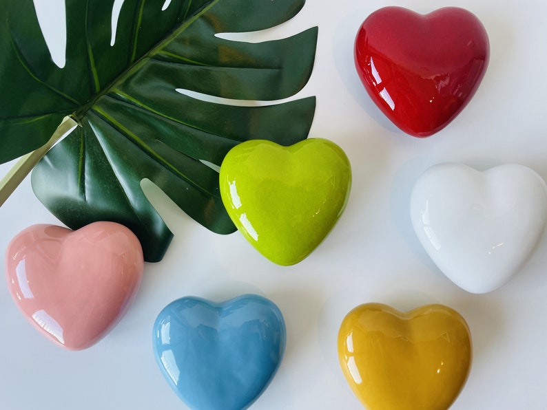 Ceramic Heart - Etsy