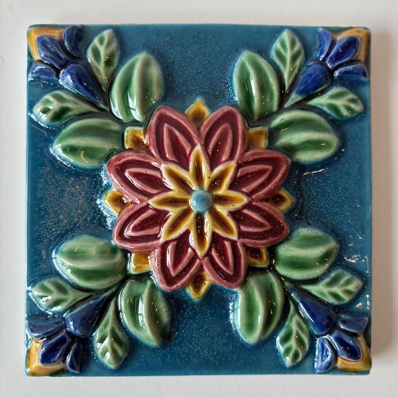 Relief Tile - Etsy