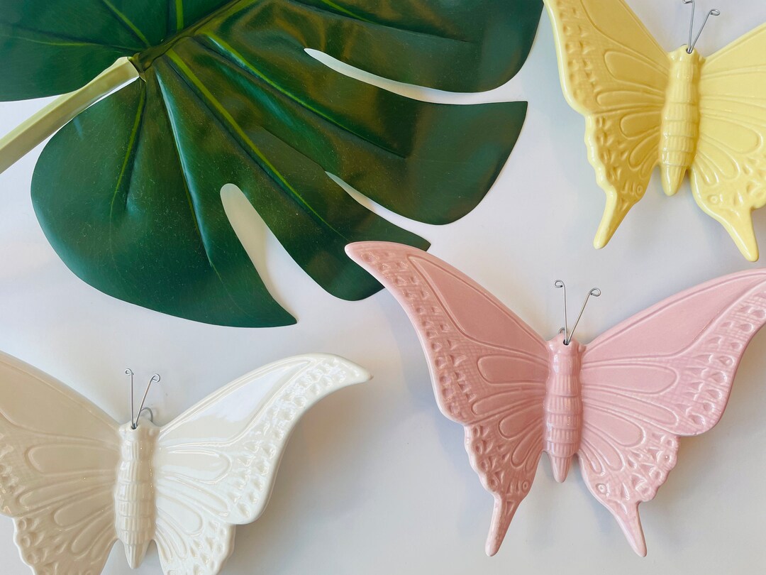 Ceramic Butterfly | Decorative Butterfly | Hand Painted Ceramic ...
