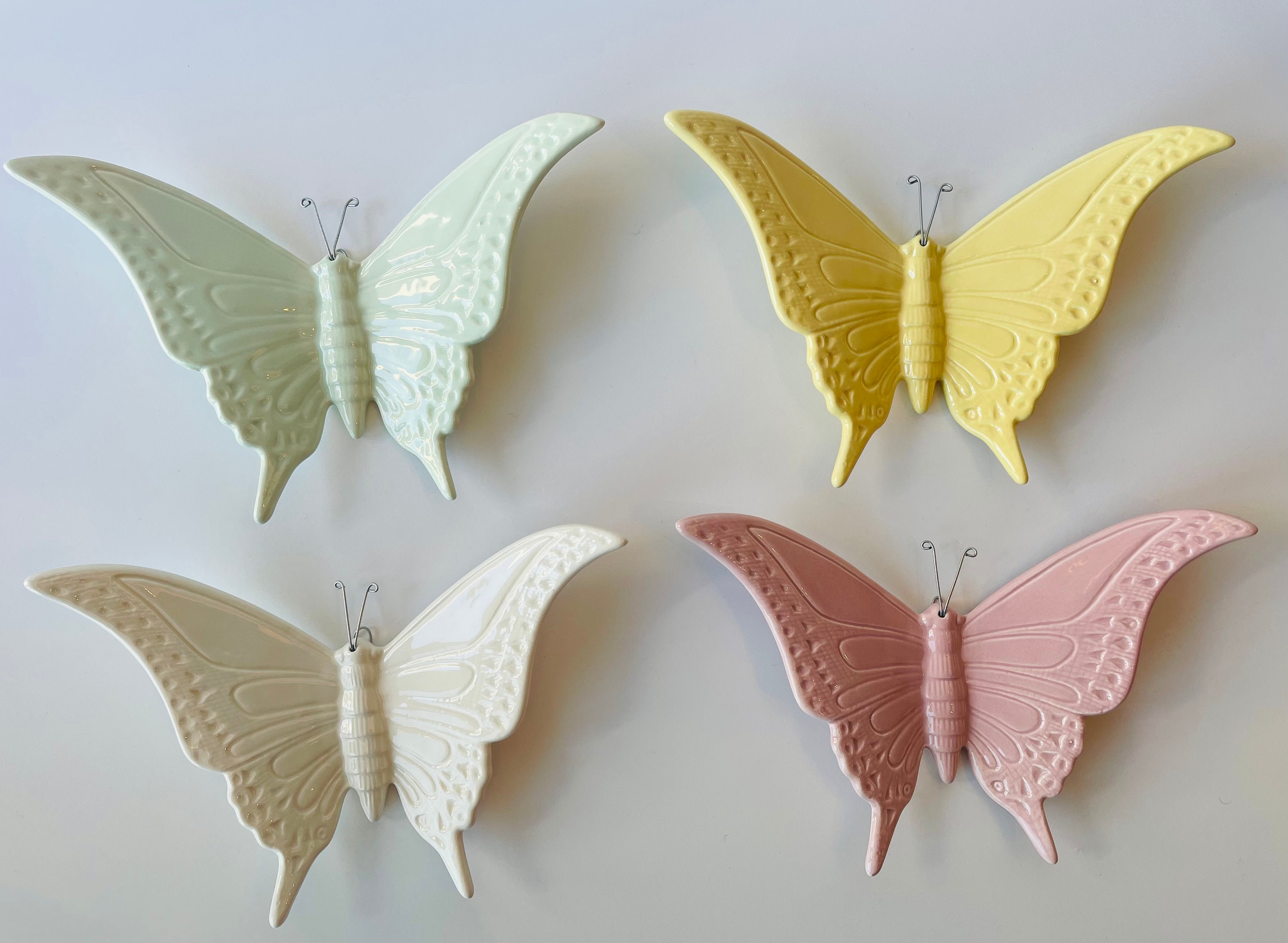 Ceramic Butterfly | Decorative Butterfly | Hand Painted Ceramic ...